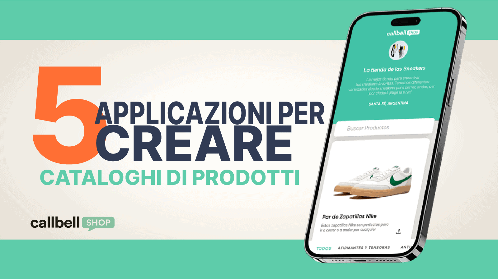 5 App per creare cataloghi prodotti - Callbell Shop