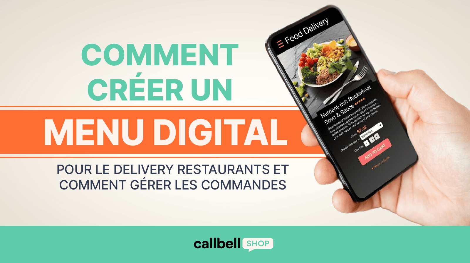Comment créer un menu numérique pour les restaurants avec livraison et ...