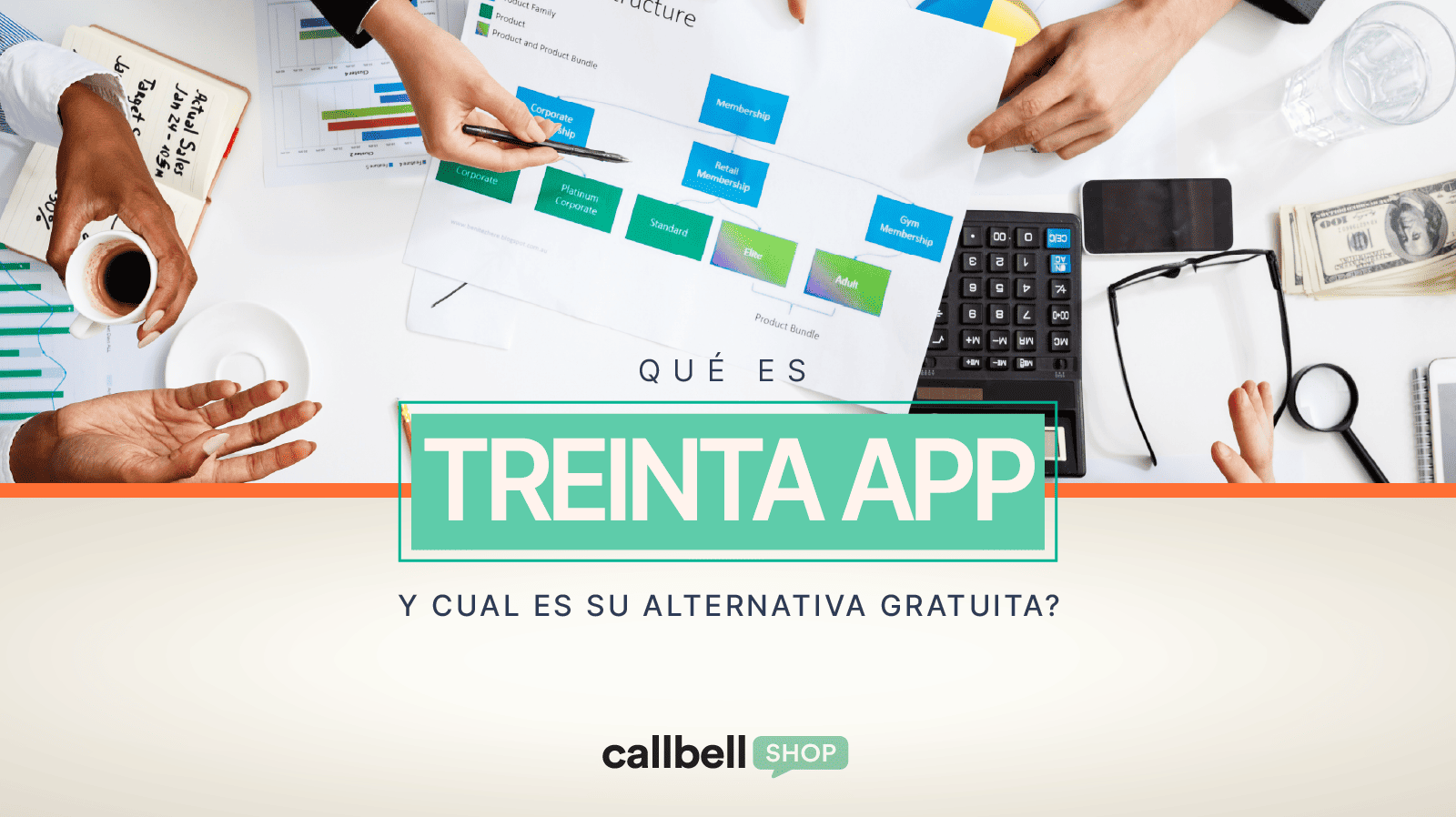 Que es Treinta App (y alternativa gratuita) - Callbell Shop
